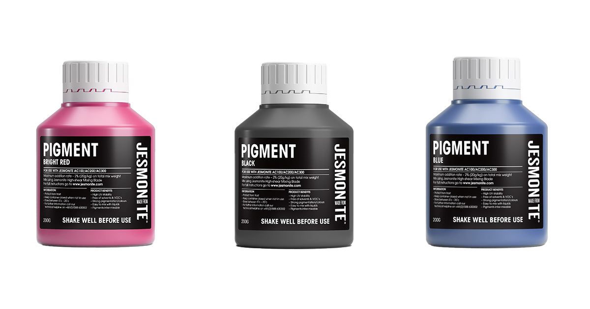 Jesmonite Colors | Jesmonite terrazzo liquid colors and pigments